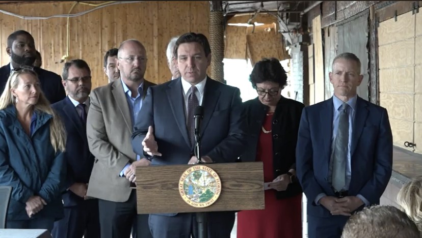 DeSantis promises temporary trailers to Hurricane Ian victims who lost ...